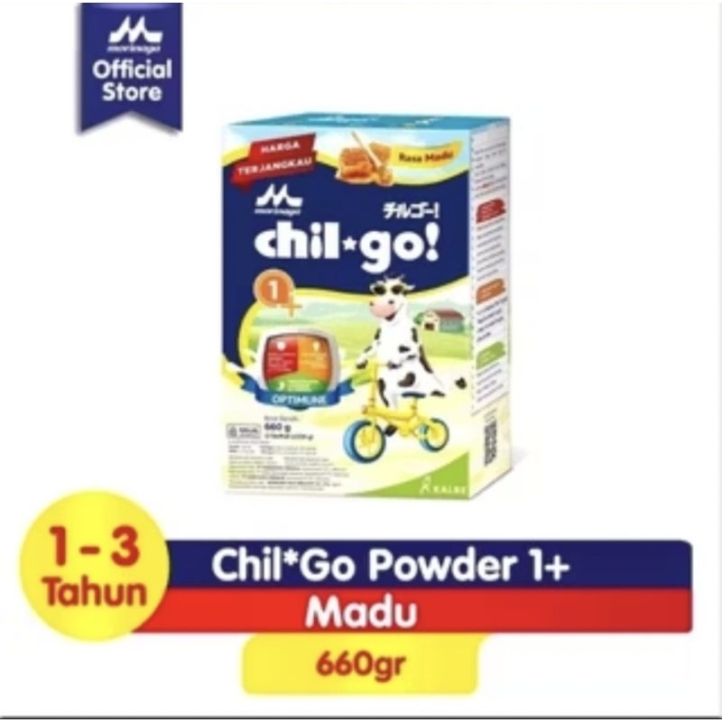 Jual Chil Go 1+ 3+ 300 gr/700gr/1000 gr Rasa Vanilla dan Madu | Shopee ...
