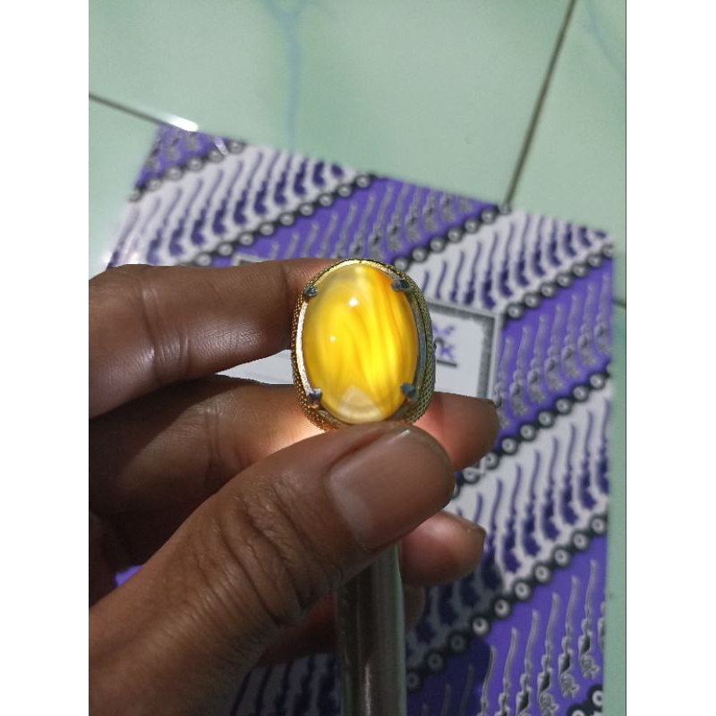 Jual Batu cempaka madu motif ginggang junjung DRAJAT | Shopee Indonesia