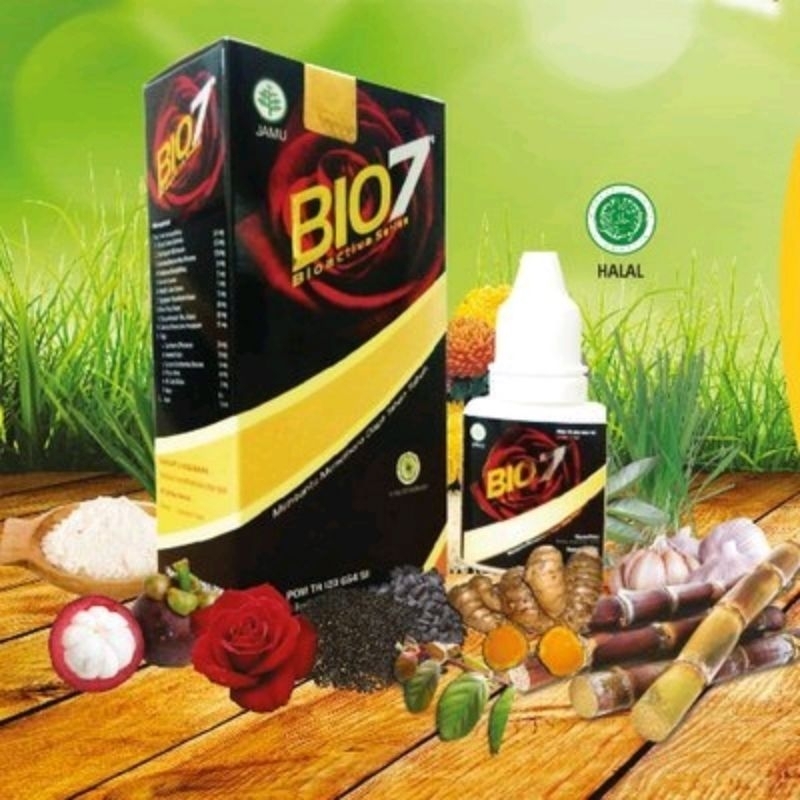 Jual BIO7 BIO SEVEN BIO 7, JAMU TETES HERBAL ORIGINAL 15ML | Shopee ...