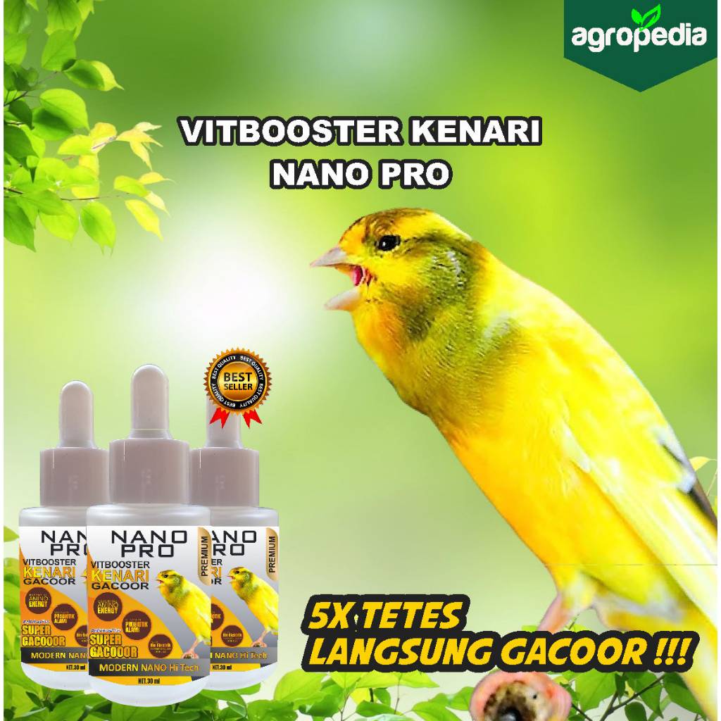 Jual Vitamin Gacor Kenari / Doping Kenari Lomba / Vitamin Booster ...