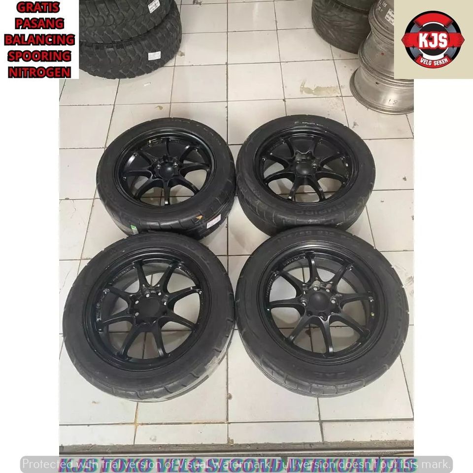 Jual VELG RACING SECOND MODEL CE28 RING 15 LEBAR 7 RATA LOBANG PCD 4X100-4X114,3 OFFSET 40 WARNA ...