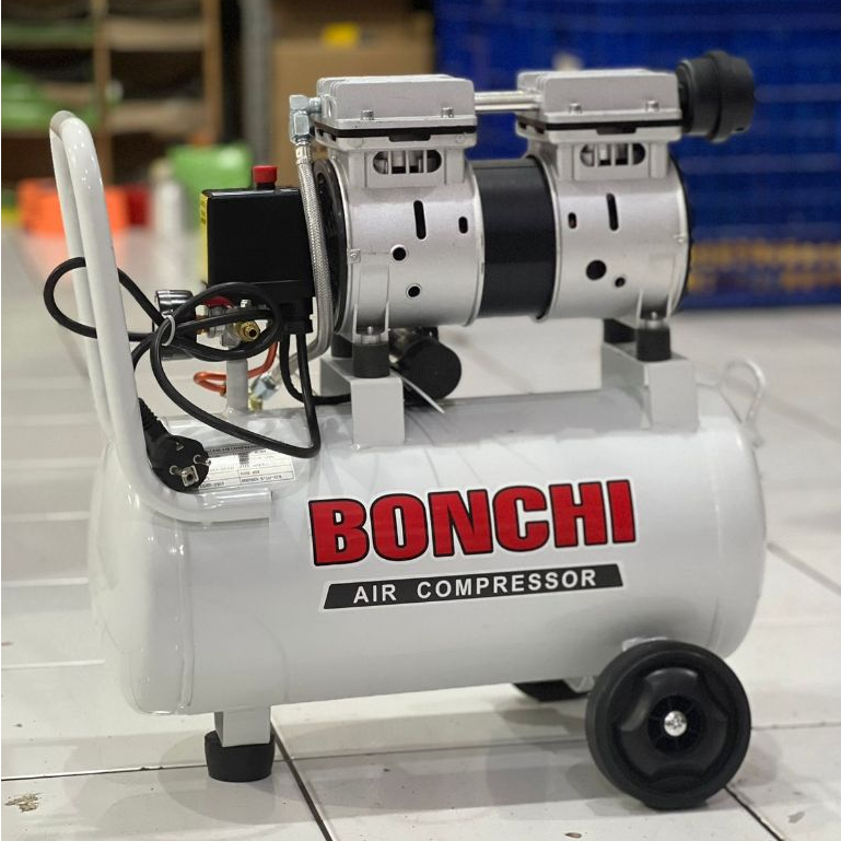 Jual Portable Kompressor Mollar 1HP 30Liter PUTIH 2850RPM High Speed ...