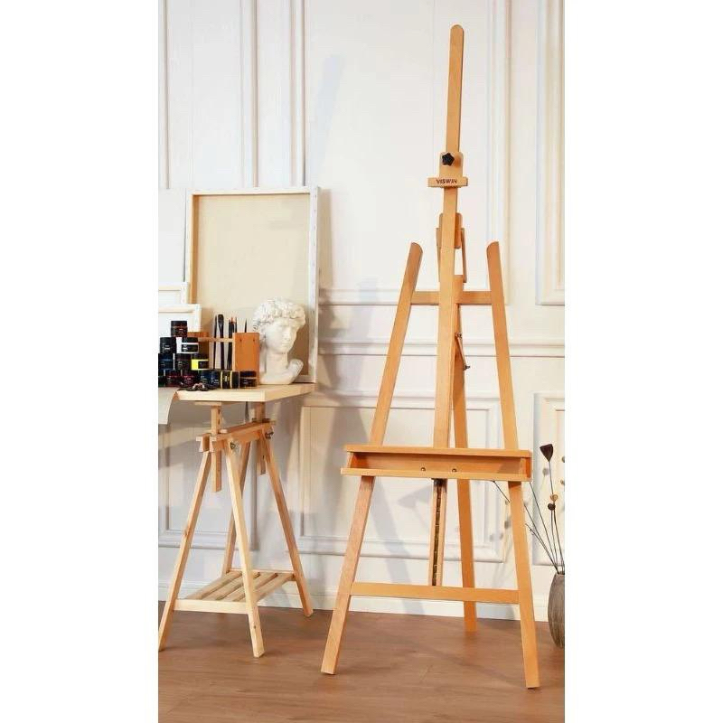 Jual stand foto 140cm / standing tripot kayu / standing frame aesthetic ...