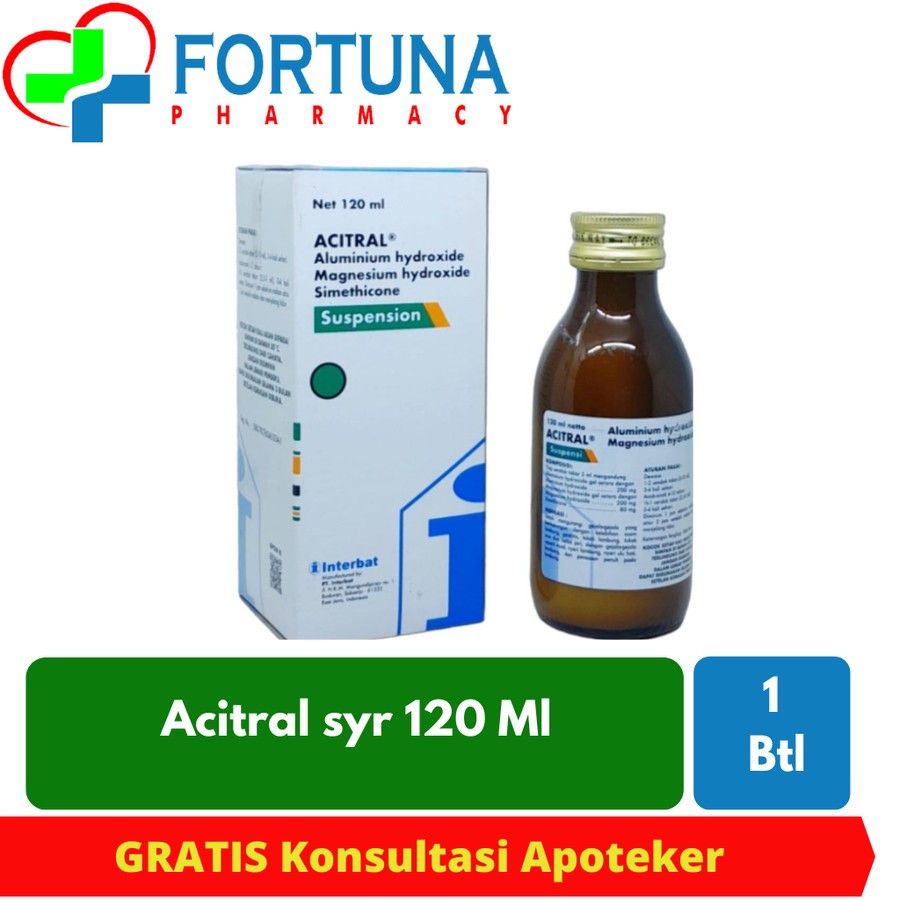 Jual Acitral Sirup 120 mL | Shopee Indonesia
