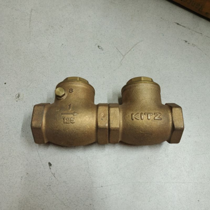 Jual Check Valve Kuningan KITZ 2" Inch Drat Class 125 / Swing Check ...