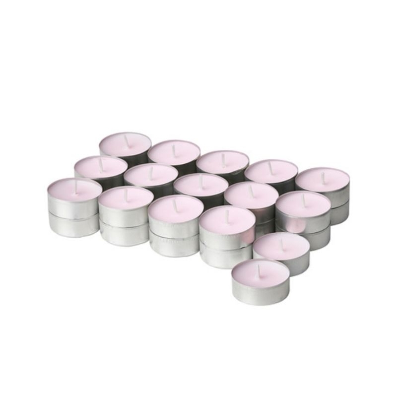 Jual Ikea Lugnare Lilin Kecil Beraroma Dalam Gelas Melati/Merah Muda ...