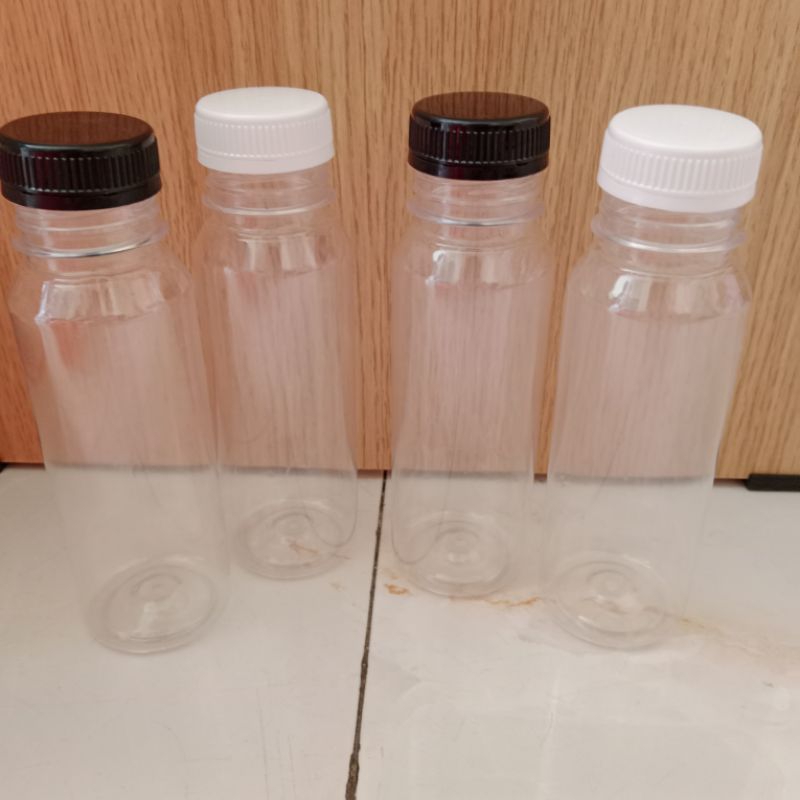Jual Botol Kale Tebal Uk 250ml/1 liter tutup merah dan hitam per 1pcs ...