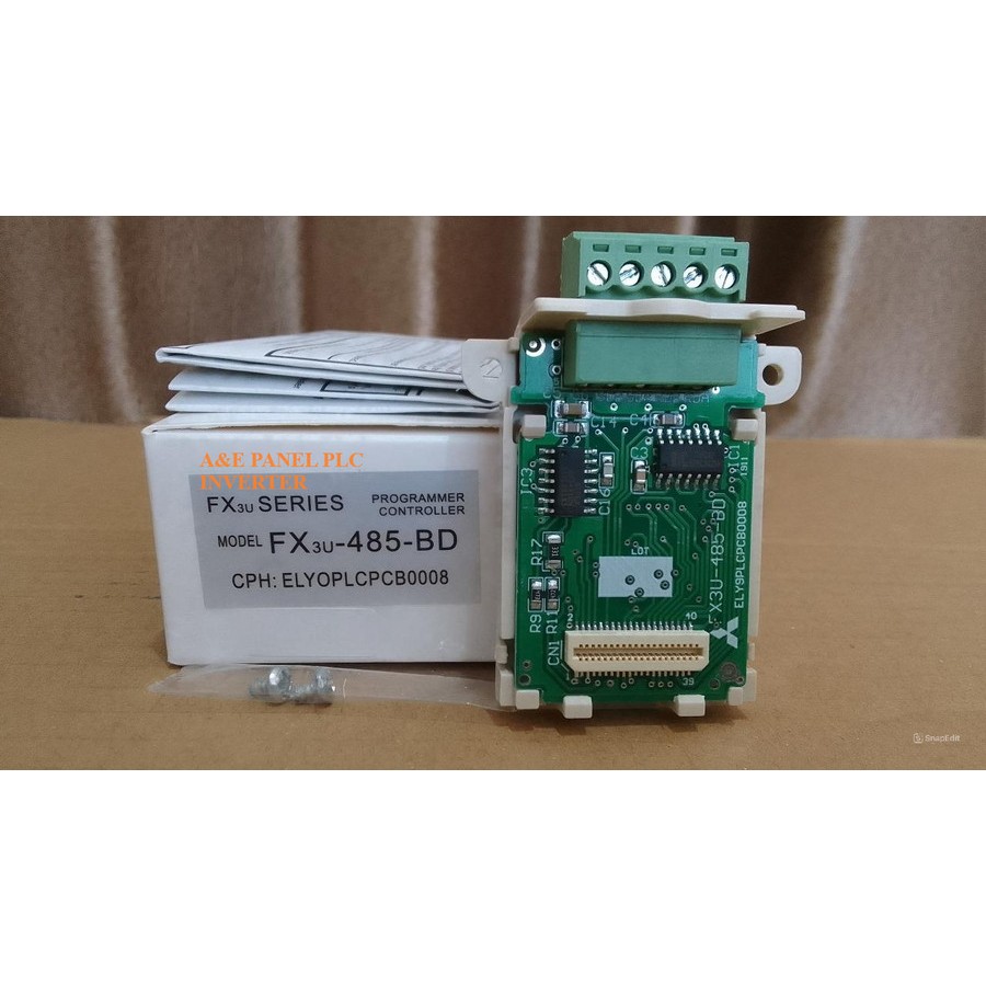 Jual FX3U-485-BD PLC Mitsubishi FX3U 485 BD RS485 connector 485BD FX3U-485 | Shopee Indonesia