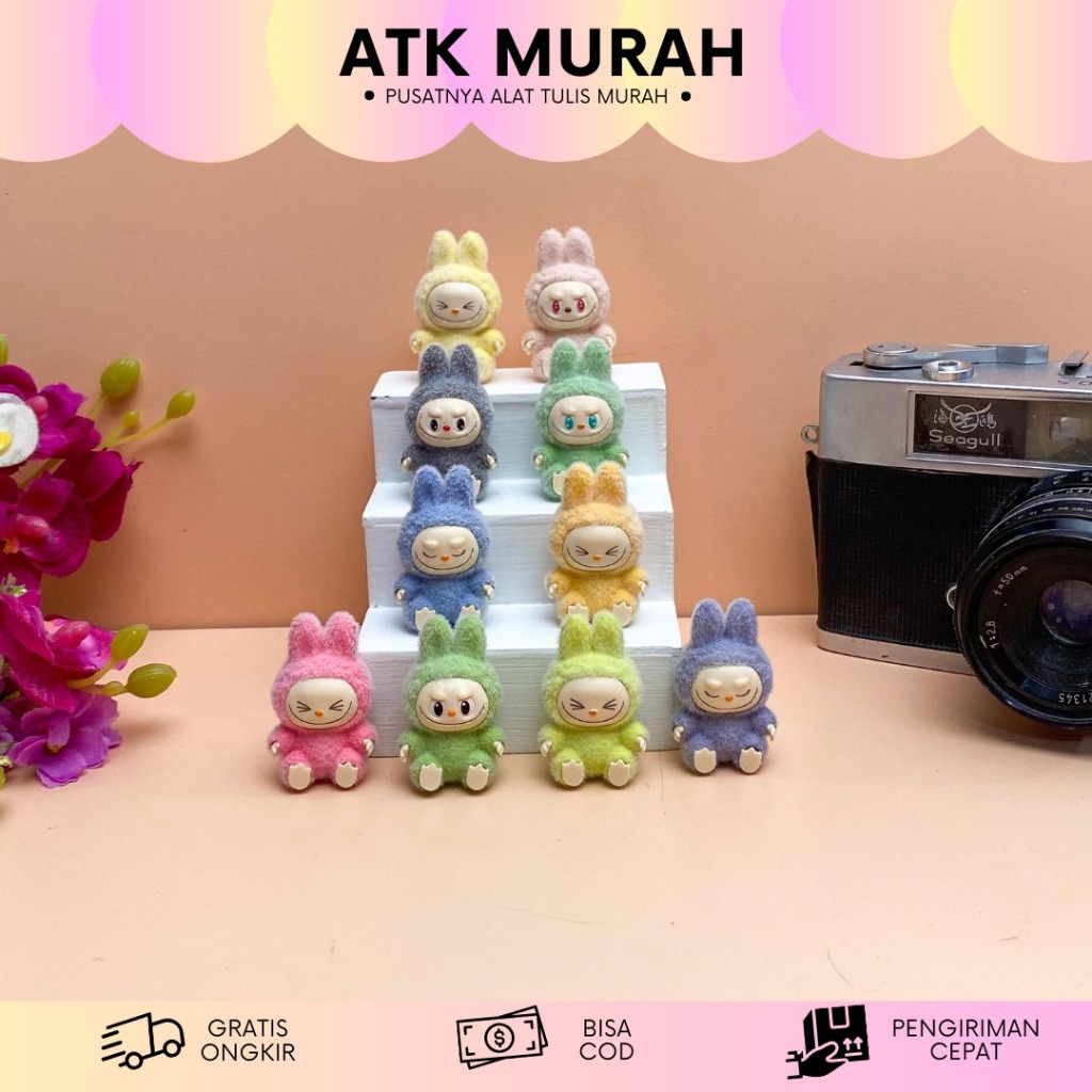 Jual PAJANGAN MINIATUR LABUBU MINI BULU MN-1592 LUCU IMUT POPMART KADO ...