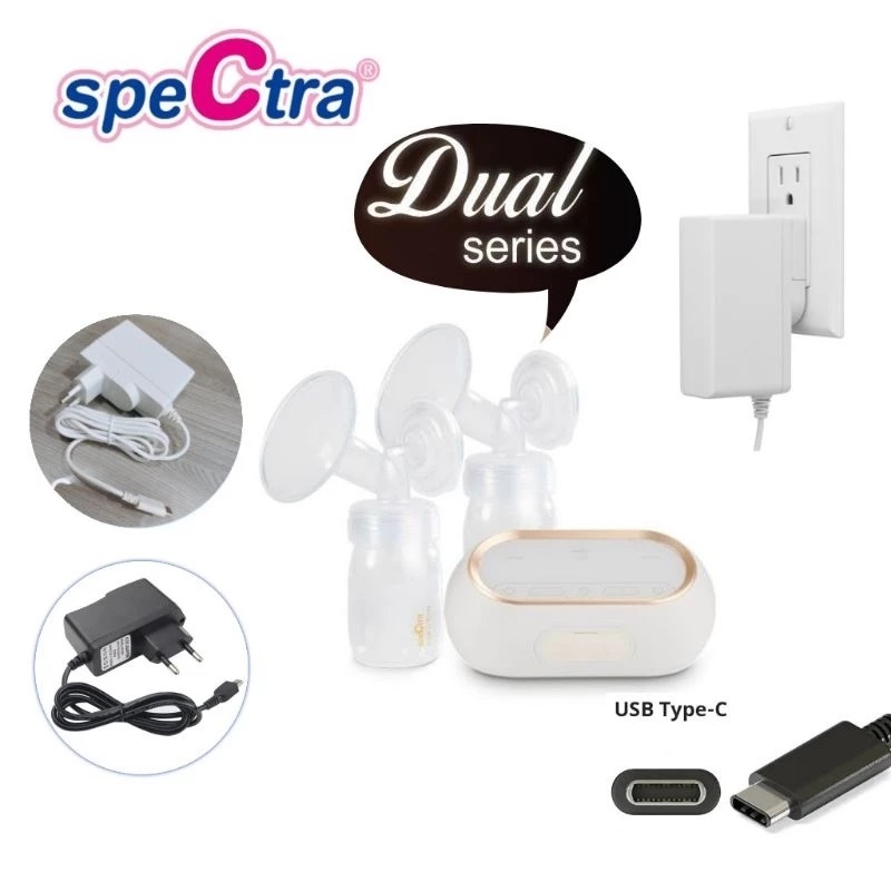Jual Adaptor Charger Spectra Dual 9 Compact Pompa Asi Dual S Breast ...