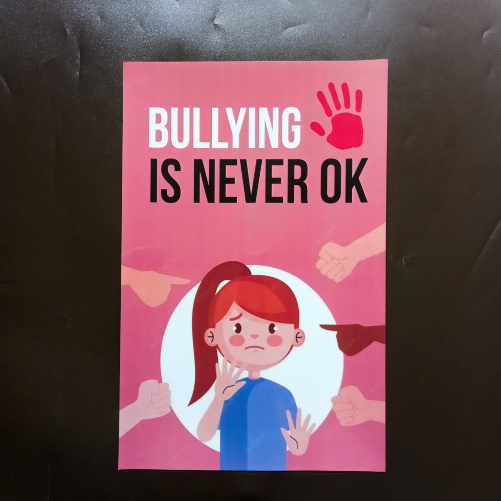 Jual Stiker STOP Bullying | Stiker Bullying Is Never OK | Sticker ...