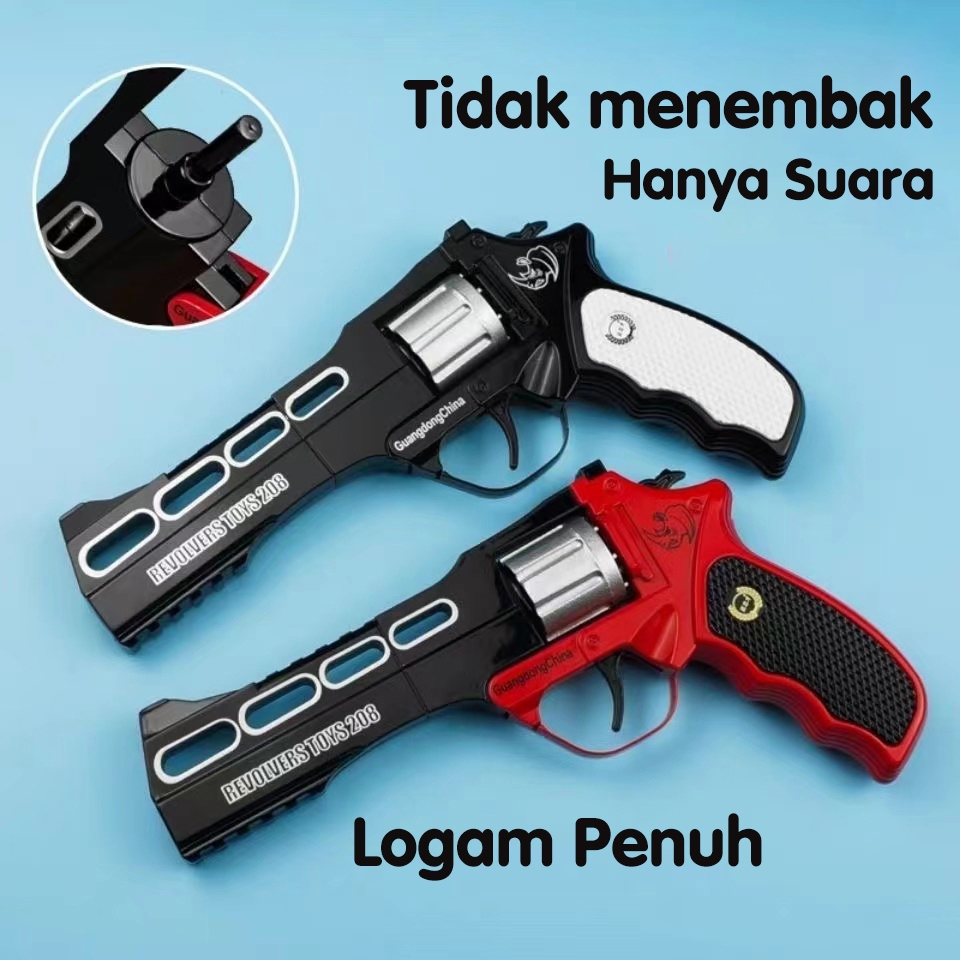Jual Tembakan Mainan Pistolmainan Peluru Dompis Doblis Full Metal ...