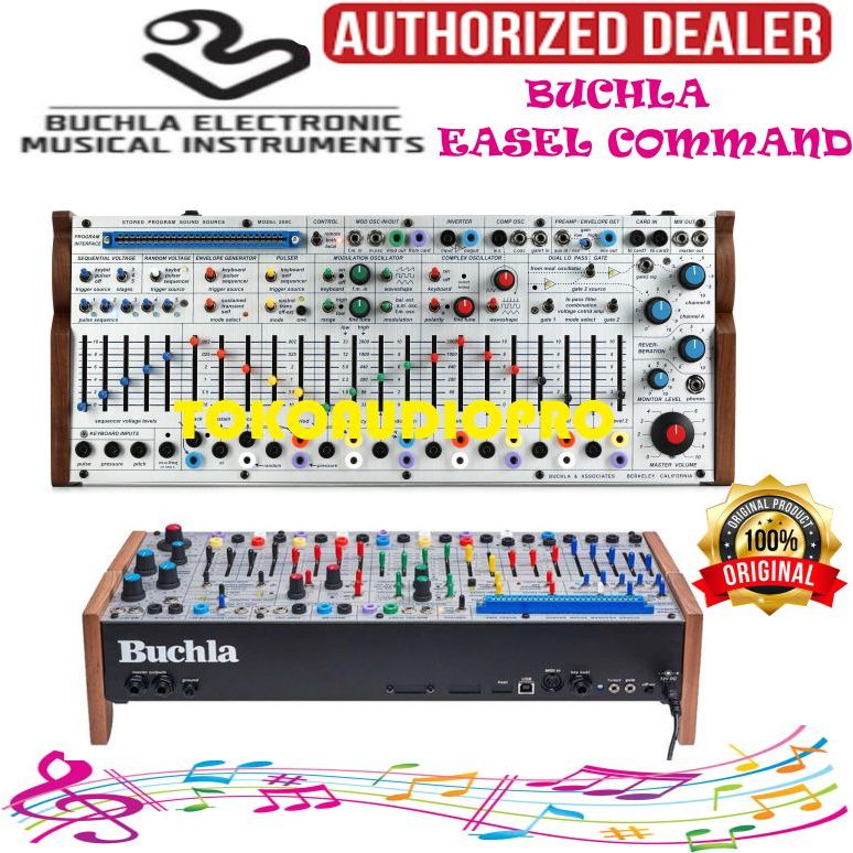 Jual Buchla Easel Command Analog Semi-modular Desktop Synthesizer ...