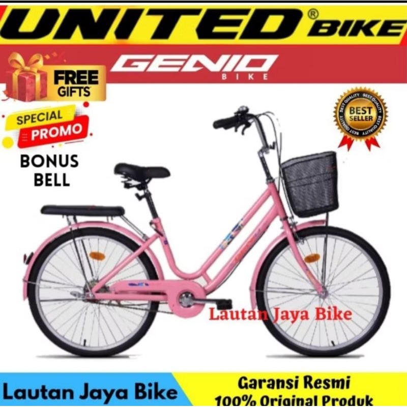Jual Sepeda Mini 26 Genio Celesta By Unitedbike | Shopee Indonesia
