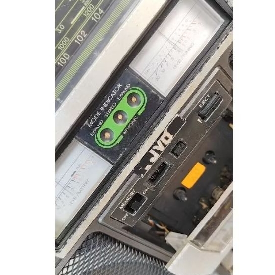 Jual Radio Tipe Caset Jadul Antik JVC Bombox Line In Normal Suara ...