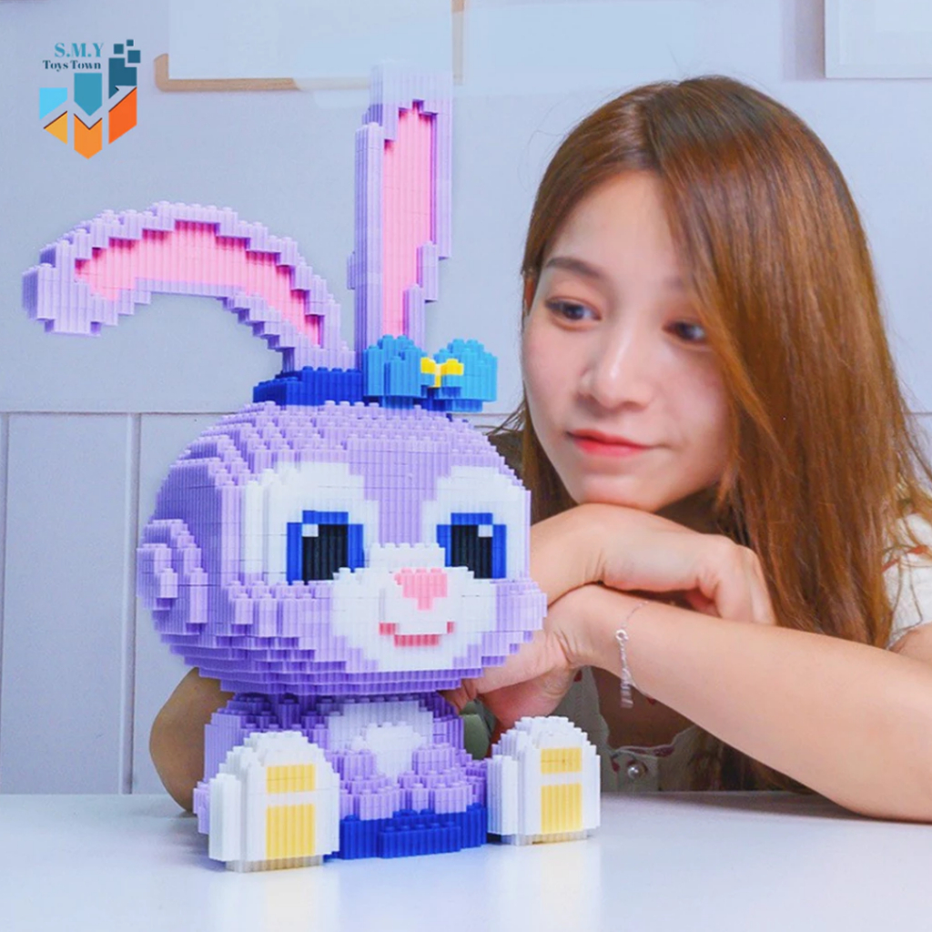 Jual SMY Toystown Nano Blocks Stella Lou Xingdalu 3D Model, Mainan Blok ...