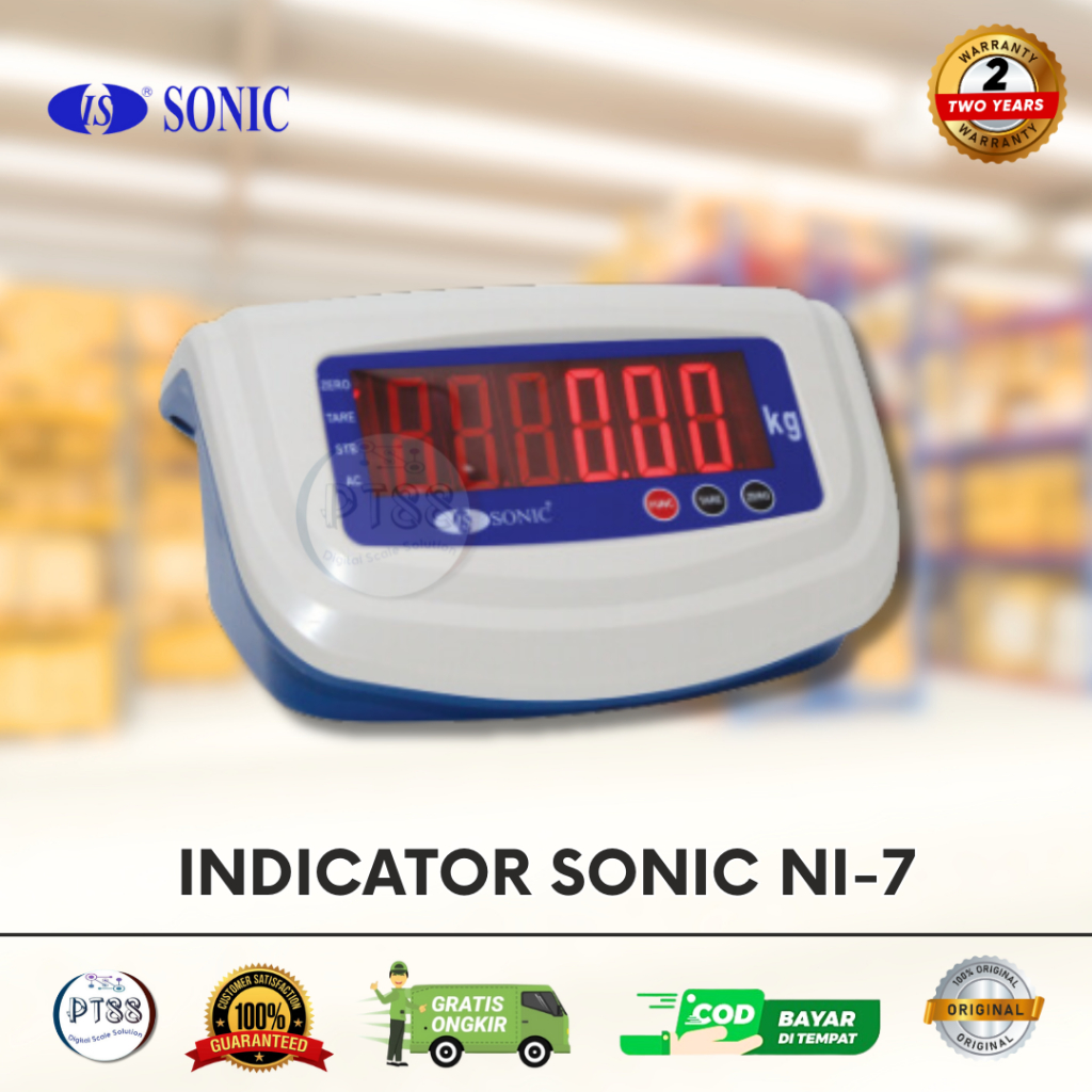 Jual Indicator Timbangan SONIC N1-7 / Indikator Timbangan Digital ...