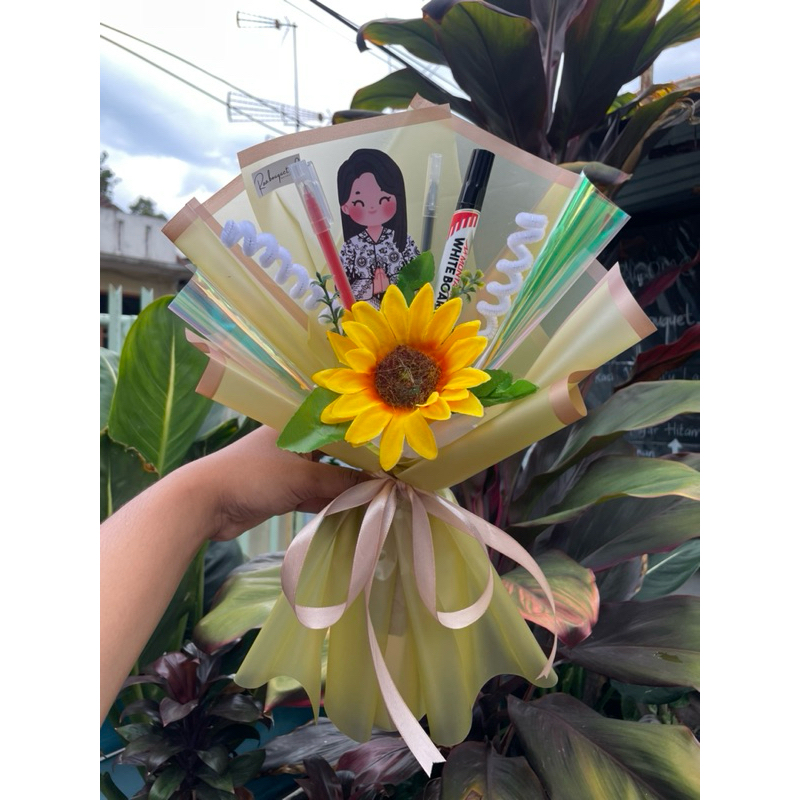 Jual Buket Topper Hari Guru / Buket hari guru /Buket topper murah ...