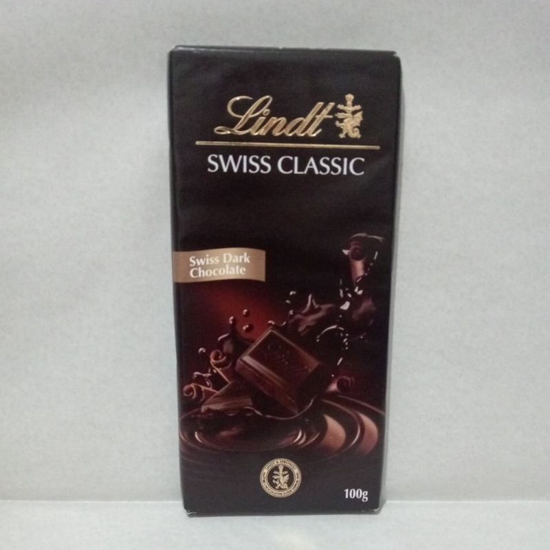 Jual Lindt Classic Swiss Dark Chocolate 100g | Shopee Indonesia