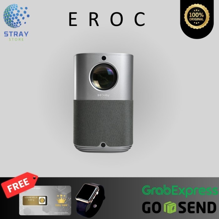 Jual EROC Android Smart Home Proyektor Dolby FHD MAX EROC MAX | Shopee ...