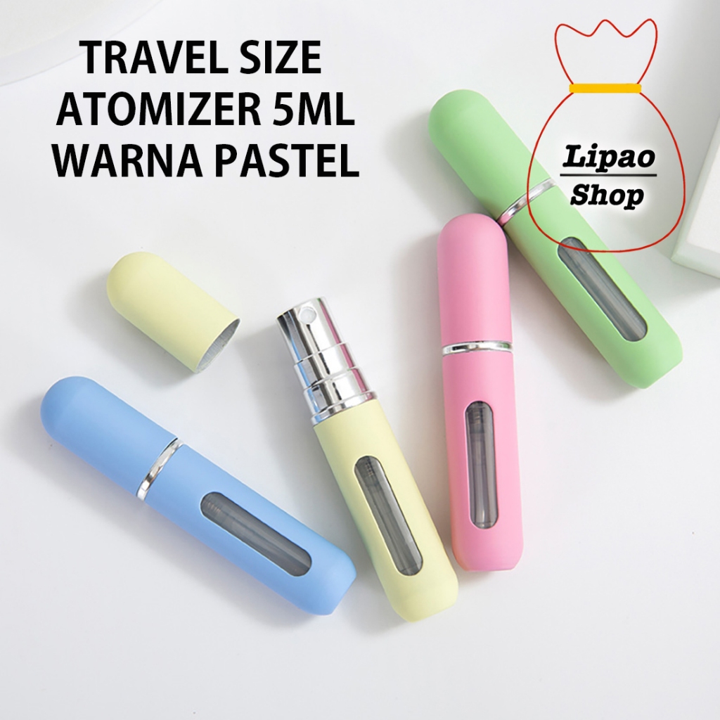 Jual Travel Size 5ml - Botol Spray Parfum Atomizer Refillable Travel ...
