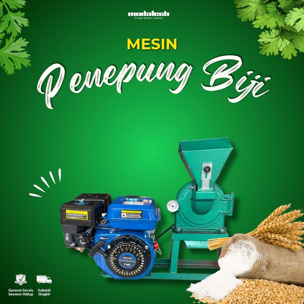 Jual Mesin Giling Tepung Disc Mill FFC-15 Mahkota Alat Penepung ...