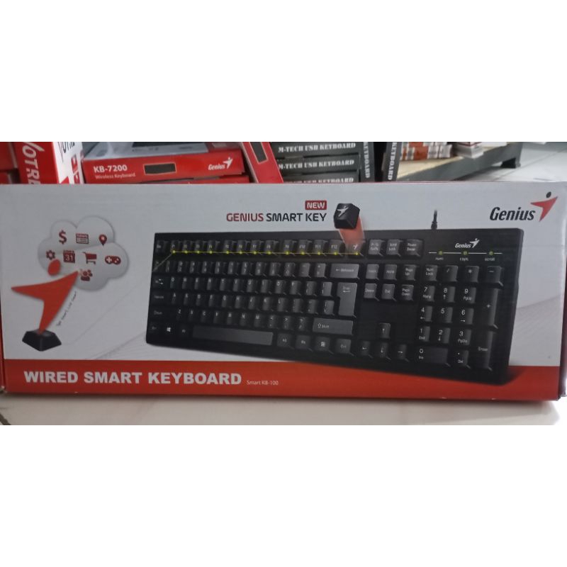 Jual Keyboard Genius Smart kb-100 | Shopee Indonesia