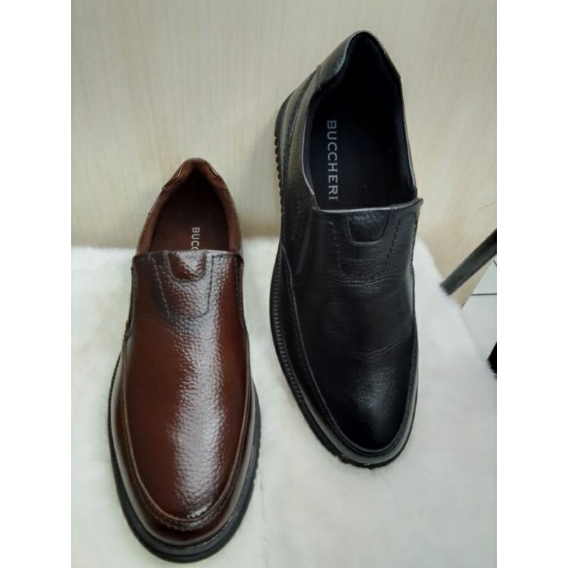 Jual Buccheri Sepatu Pria Kece Kulit Jeruk MAGO - BR2241 | Shopee Indonesia