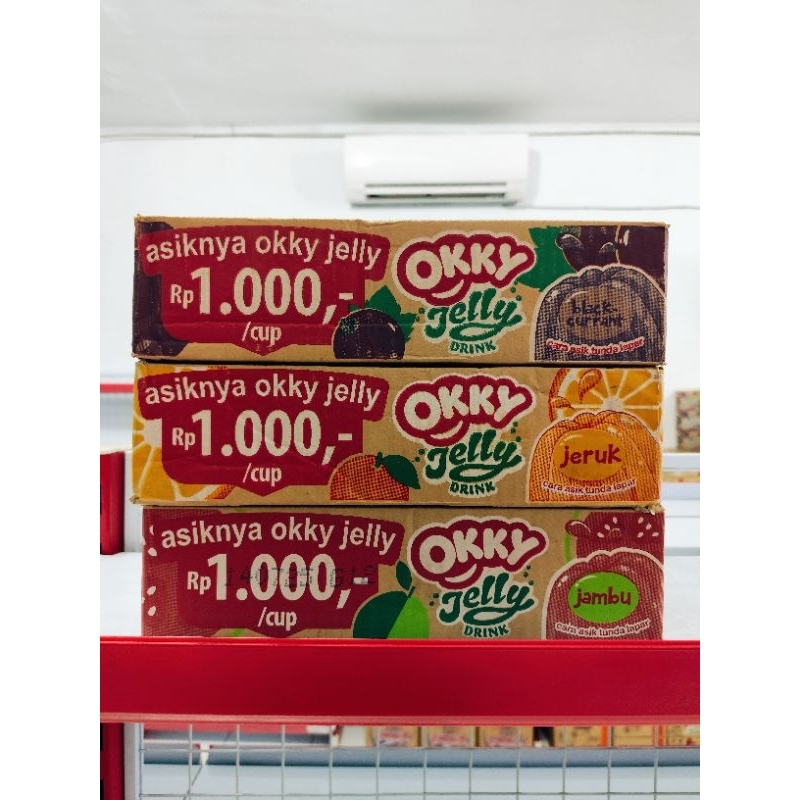 Jual OKKY JELLY DRINK 1 DUS ISI 24 PCS | Shopee Indonesia