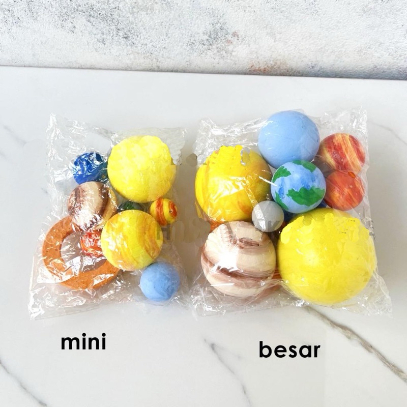 Jual Bola gabus Besar Dummy Planet Bola Gabus Ukuran Besar 1 set ...