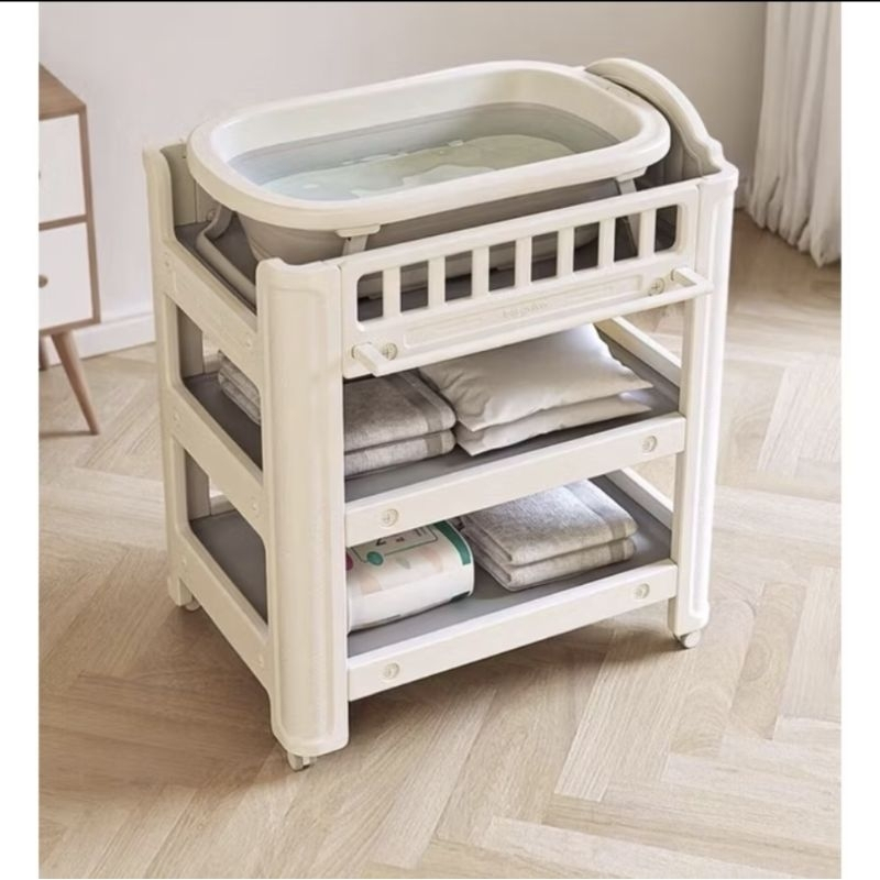 Jual TEMPAT ALAS BAYI GANTI POPOK CHANGING DIAPER BABY MAT BED TINGKAT ...