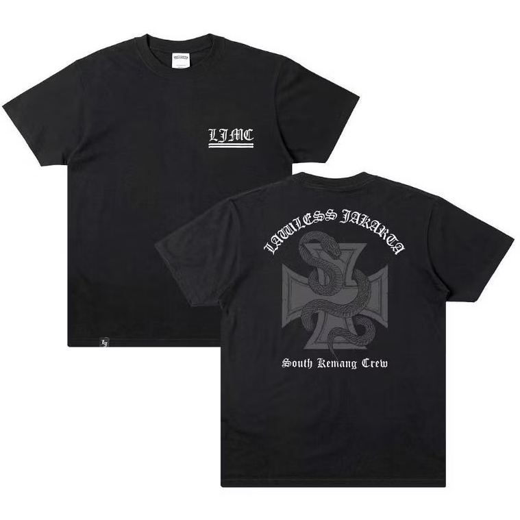 Jual Tshirt LAWLESS JAKARTA - IRON SNAKE | Lawless Official Merchandise ...