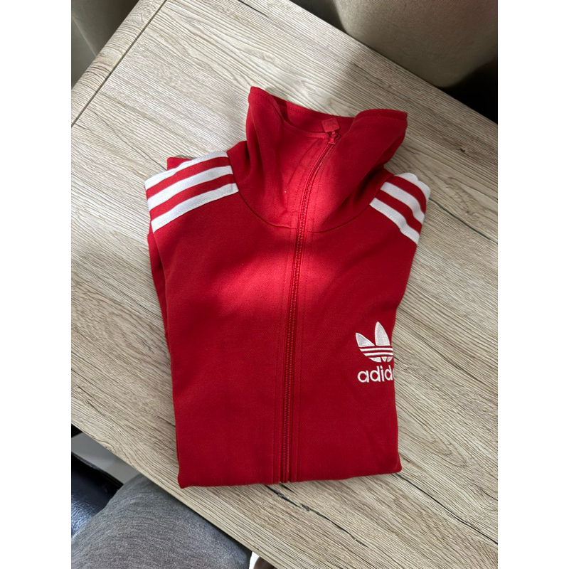 Jual adidas track jacket merah | Shopee Indonesia