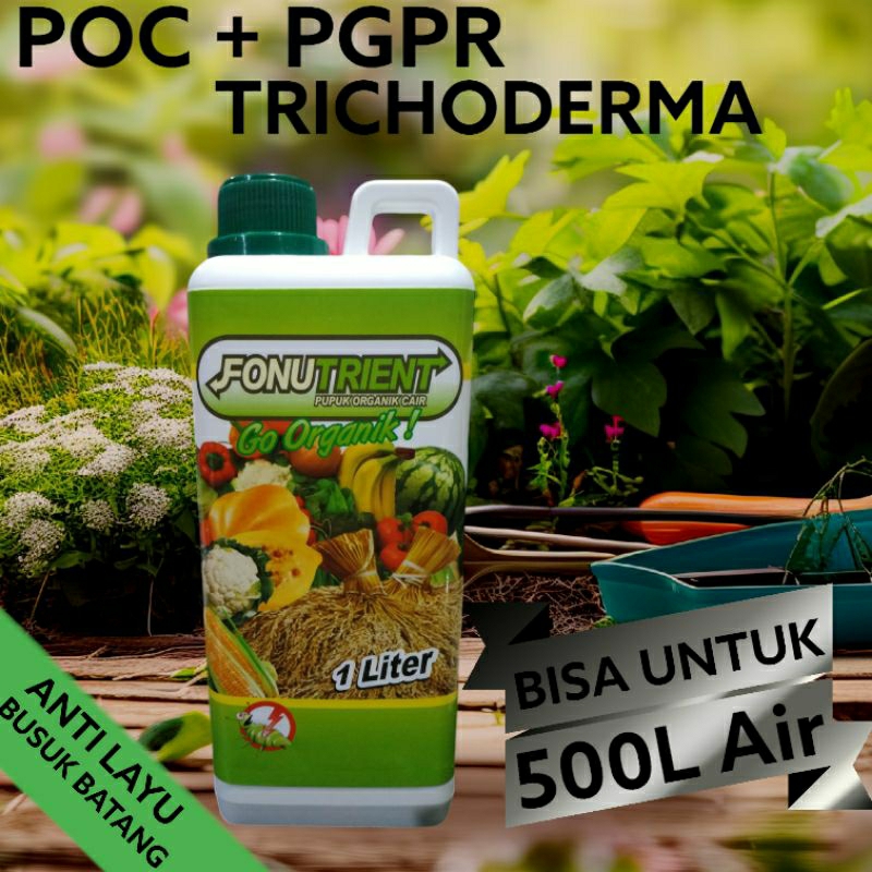 Jual PUPUK ORGANIK CAIR FONUTRIENT TRICHODERMA PGPR PEREKAT | Shopee ...