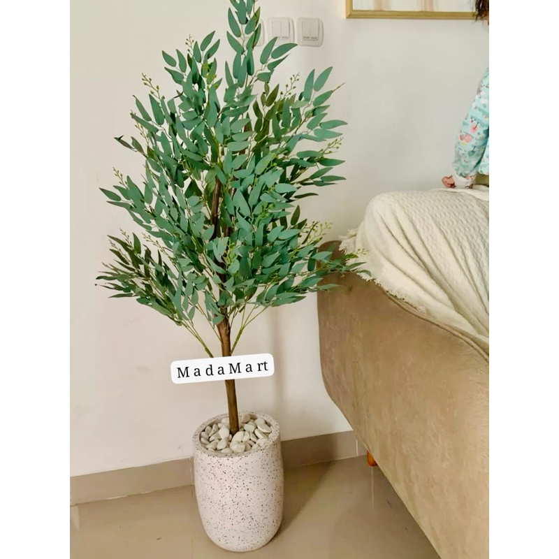 Jual Pohon artifisial daun Willow tree minimalis mewah tinggal pajang ...