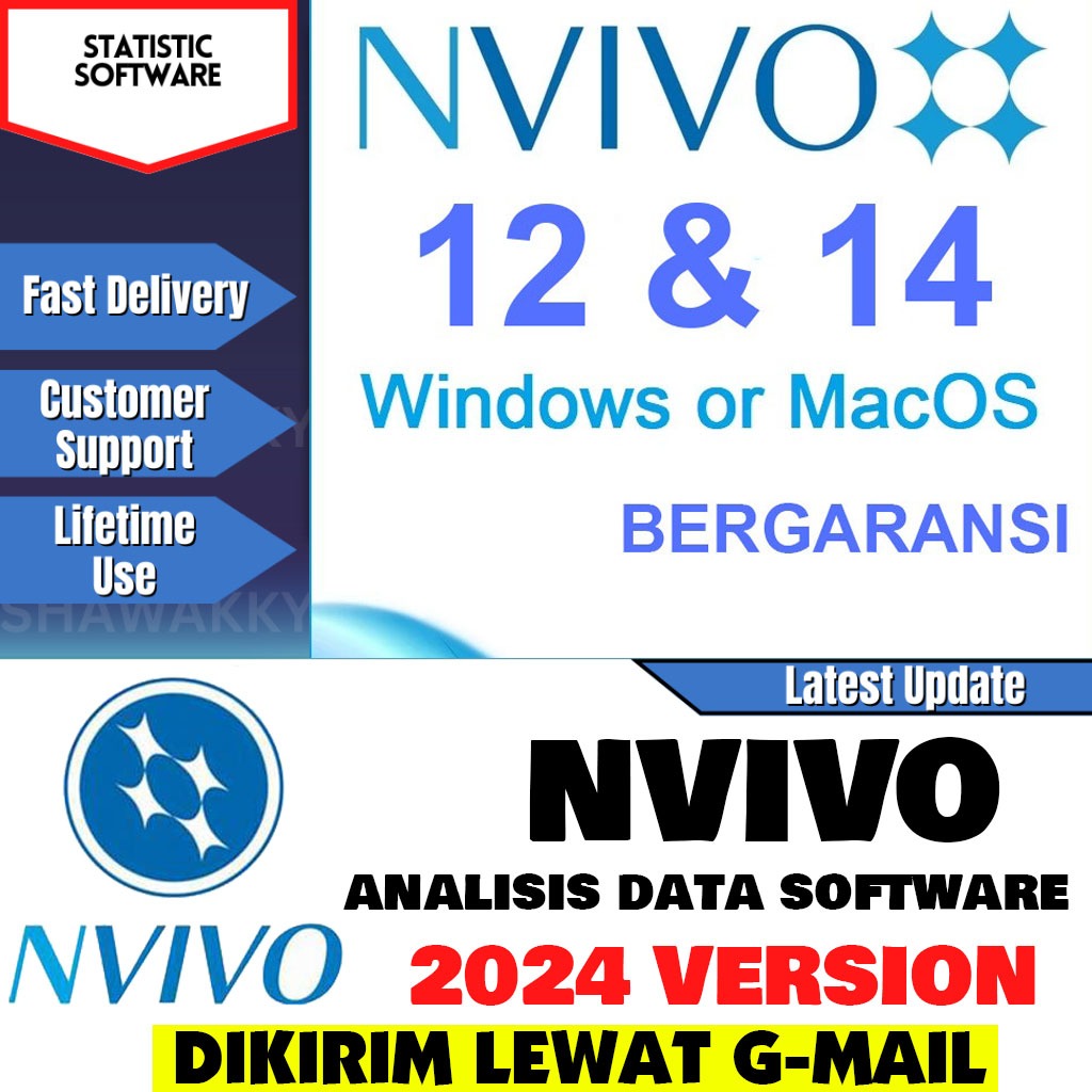 Jual Nvivo 12 Pro - Nvivo 14 Pro / Nvivo Professional Full Bergaransi / Full Version Lifetime ...