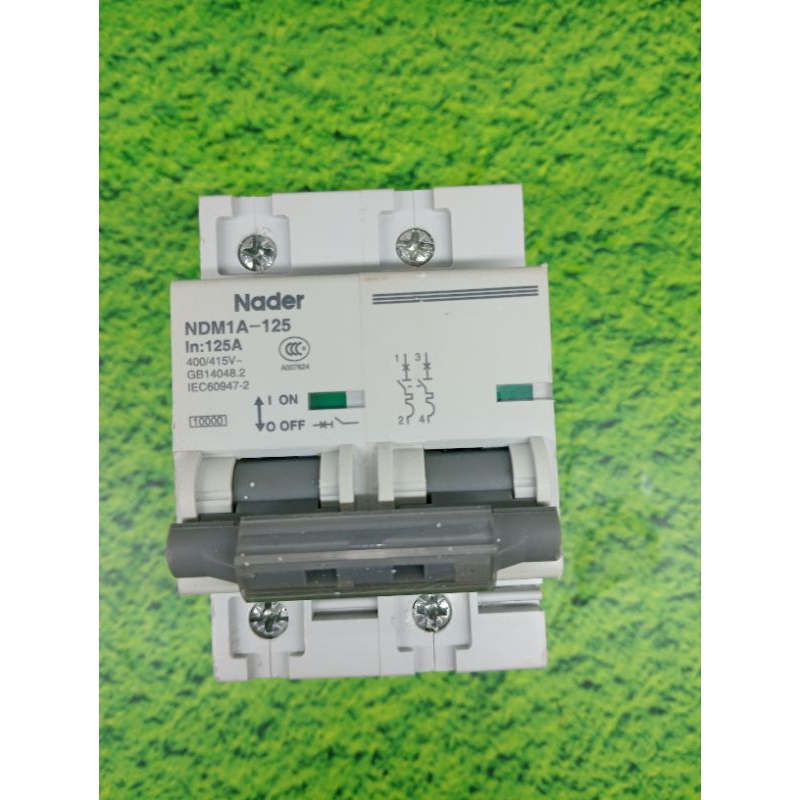 Jual Mcb Nader 2P 10KA AC 400/415V 125A | Shopee Indonesia