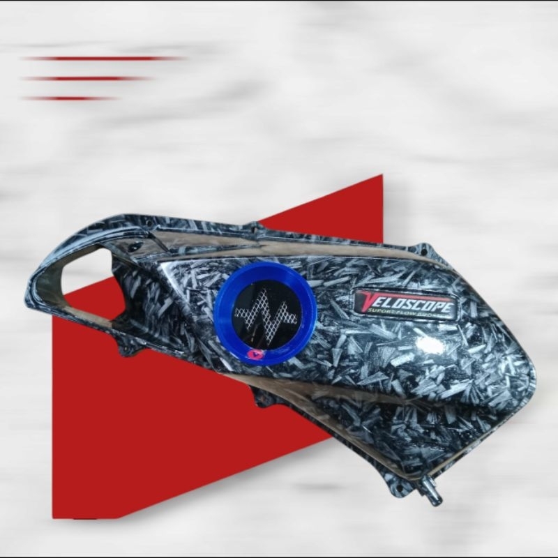 Jual VELOSCOPE DETAK/COVER FILTER CARBON FORGED FARIO 160 DAN PCX 160 ...