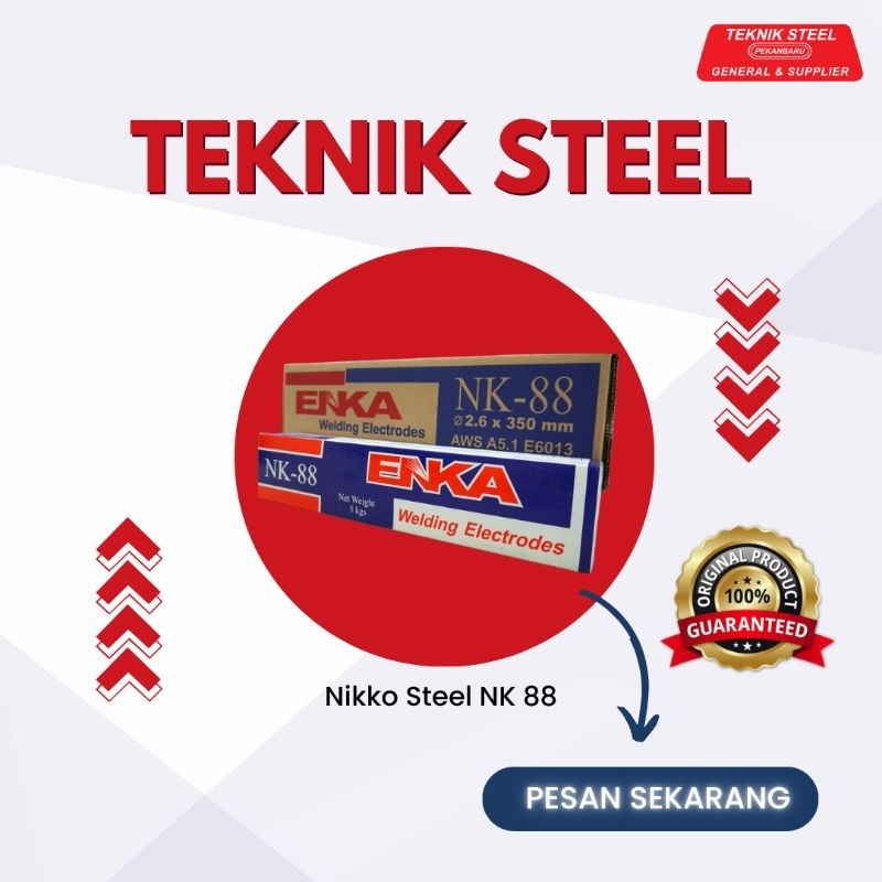 Jual KAWAT LAS NK 88 4MM (5kg) | Shopee Indonesia