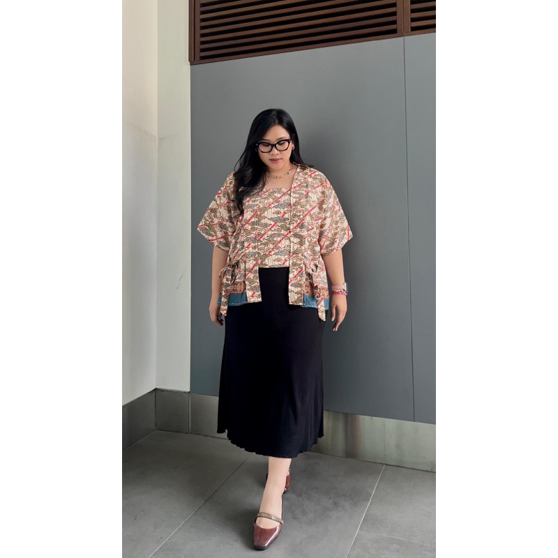 Jual Baebasica - LAKSHMI Blouse Batik Big Size | Blouse Batik LD 140 ...