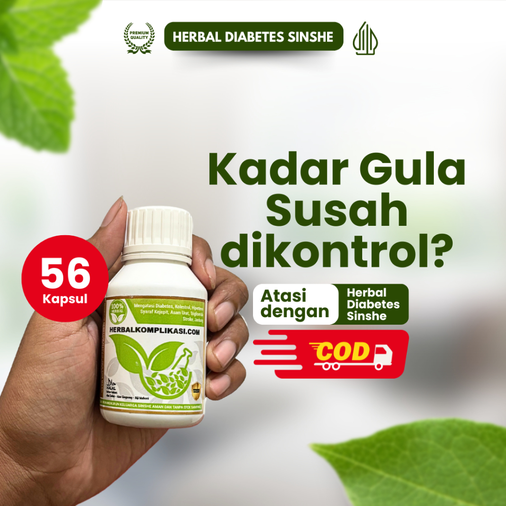Jual Obat Gula Darah Tinggi Herbal Diabetes Ampuh Turunkan Gula Darah ...