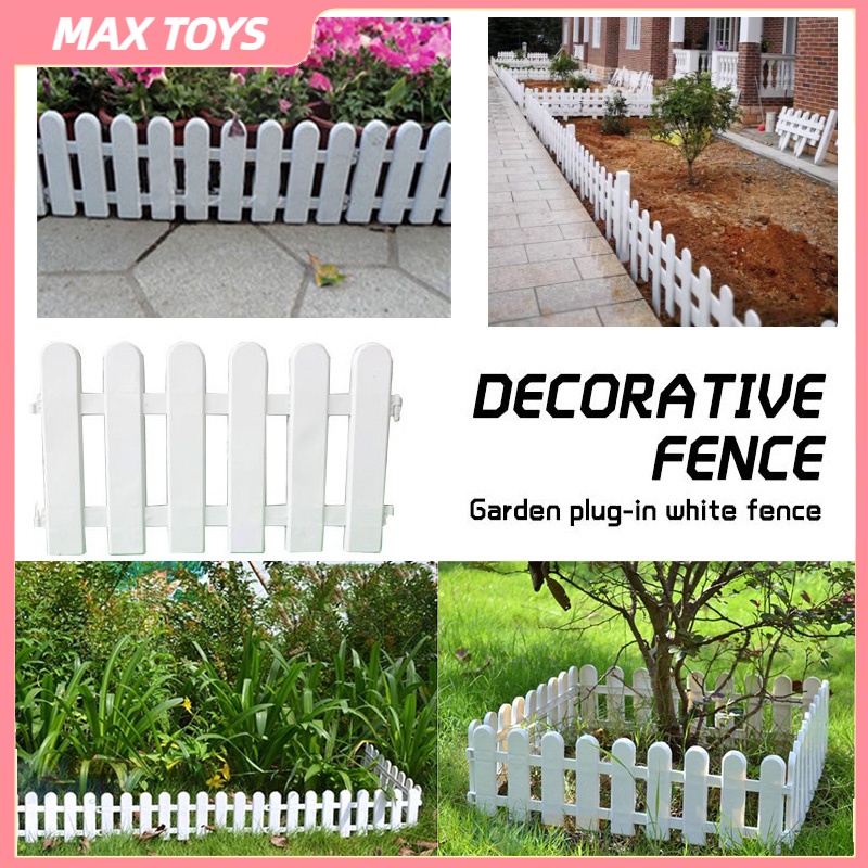 Jual MAX Pagar kebun / Pagar Plastik PVC /Pagar plastik / Putih Pagar ...