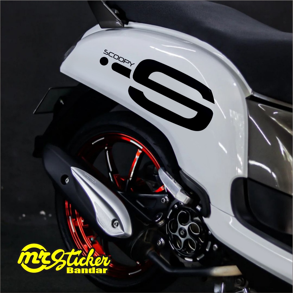 Jual Striping Scoopy Transparan UV Sticker Motor Keren Scopy 2017 2018 ...