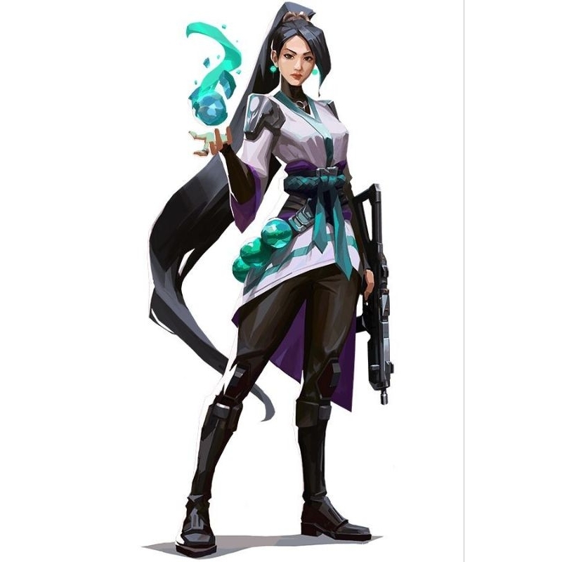 Jual fullset cosplay valorant sage sage cosplay valoran valo costume ...