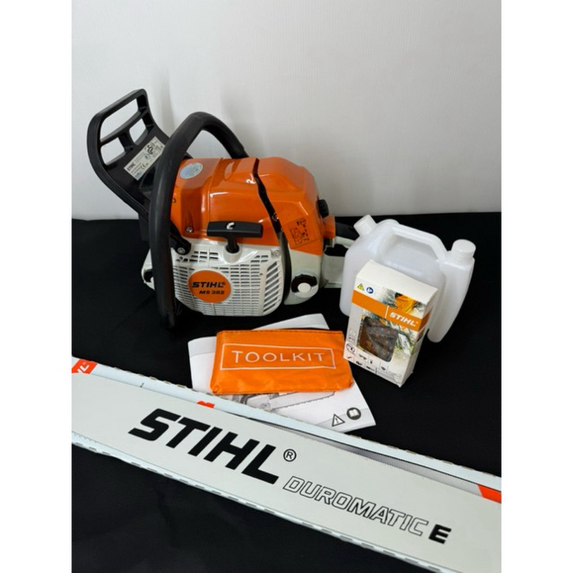 Jual PROMO HEMAT!! CHAINSAW / SENSO STIHL 382 GERGAJI KAYU BAR 25 INCH FULLSET ORIGINAL STIHL ...