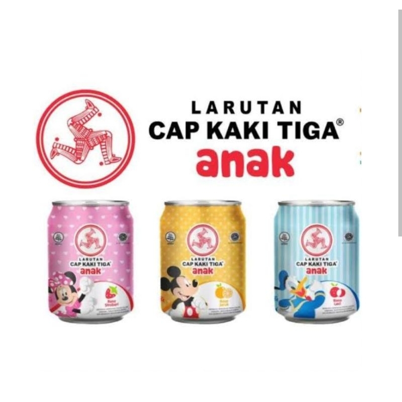 Jual Larutan Cap Kaki Tiga Anak 250 ml | Shopee Indonesia