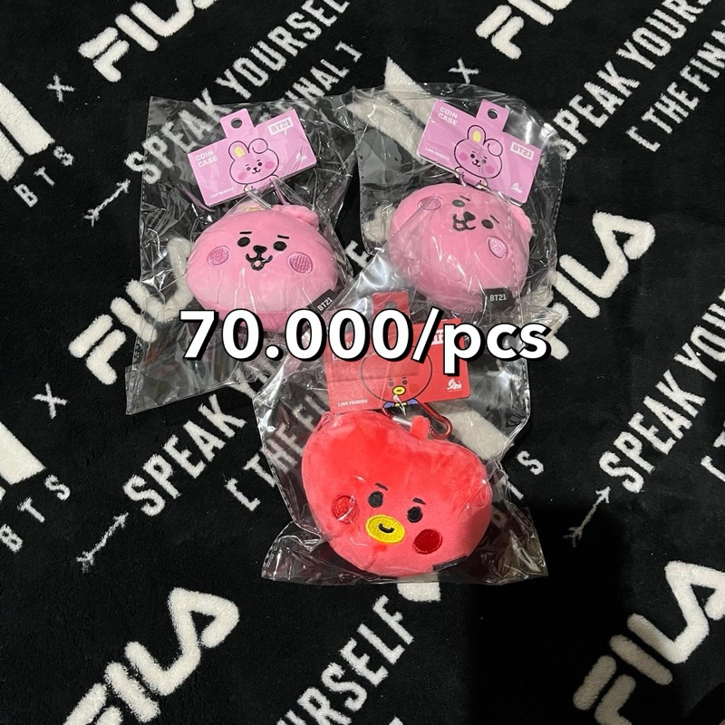 Jual [Baca Deskripsi - Ready Stock] BT21 minini Coin Case Cooky RJ Tata ...