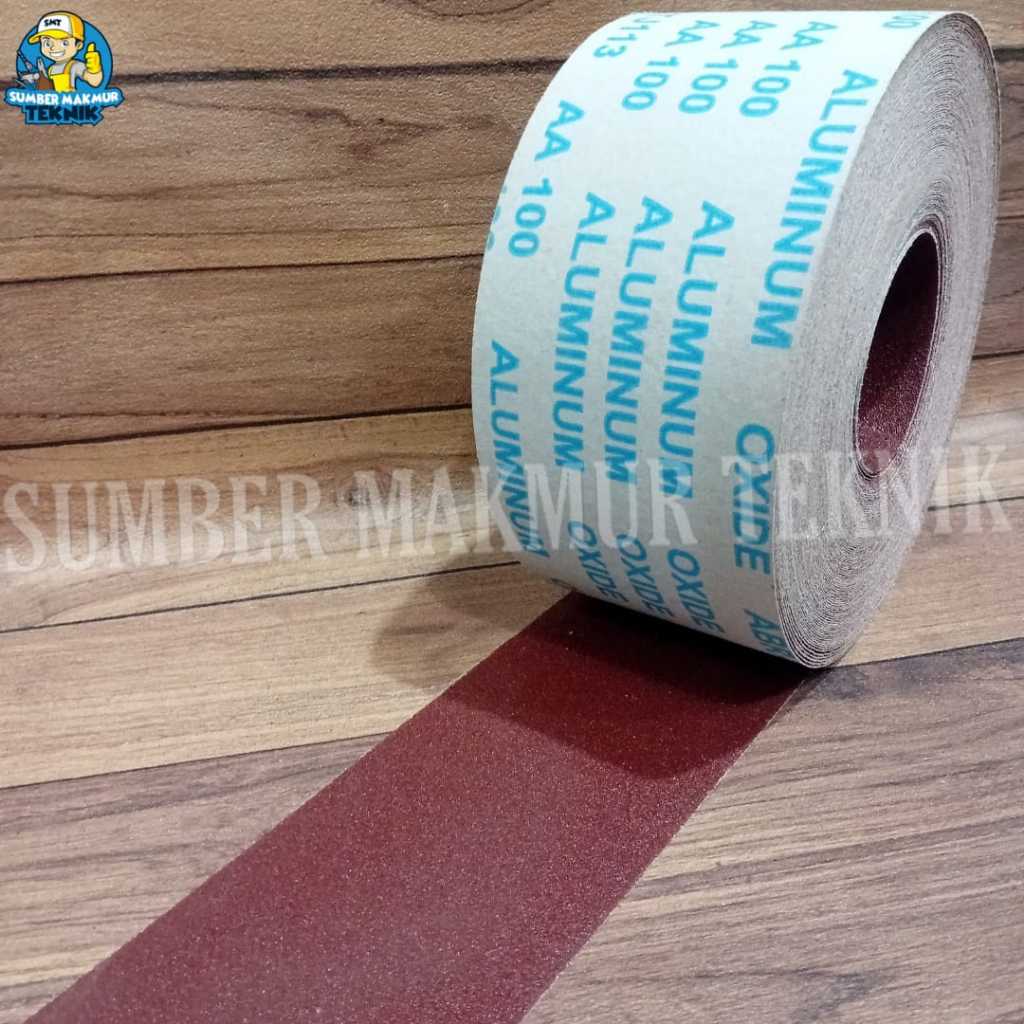 Jual Amplas Rol Meteran Hamplas Roll Murah Kain Grit 100 Per 1 Meter ...