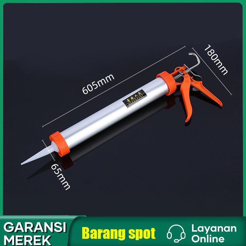 Jual Alat Tembakan / Pompa Lem Silikon Sosis Silicone Sealant Gun ...