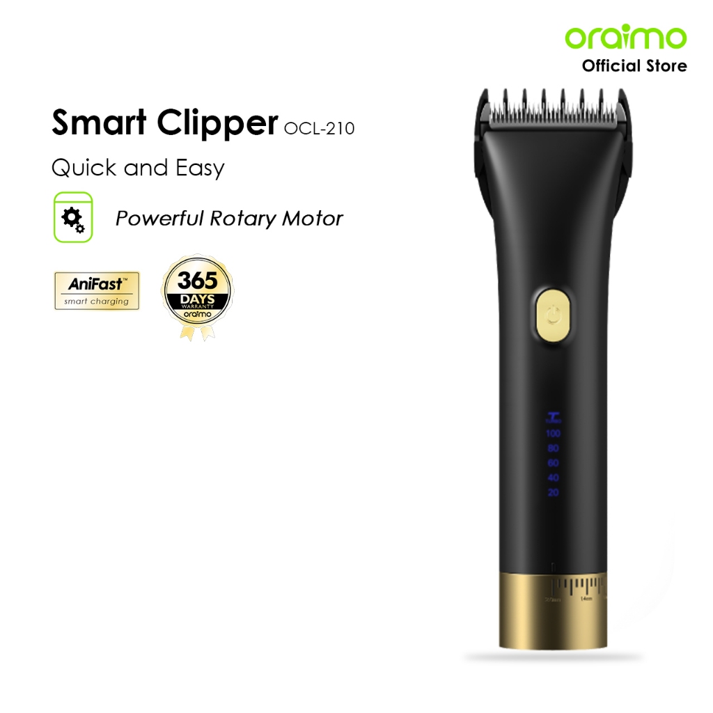 Jual oraimo Smart Clipper Plus Pemangkas Rambut Elektrik Cepat Mudah ...